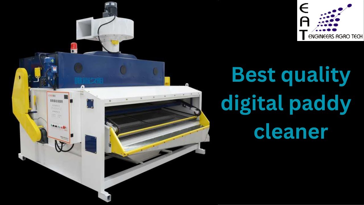 Best quality digital paddy cleaner. - YouTube