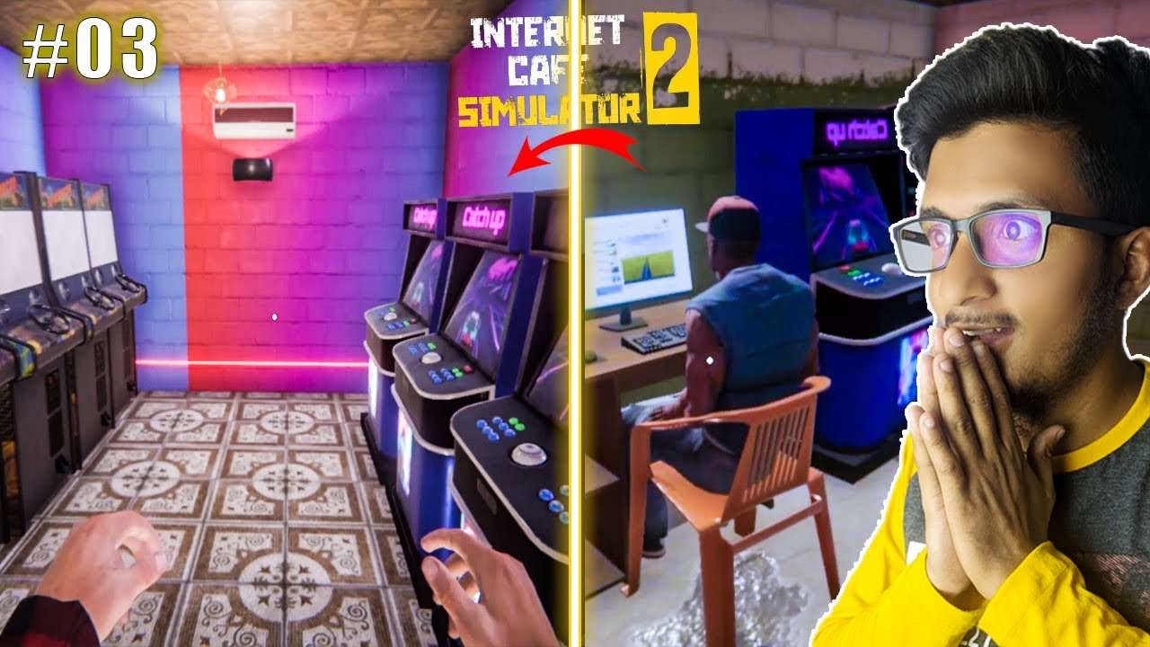 I turned an old internet cafe to modern internet cafe with all ...
