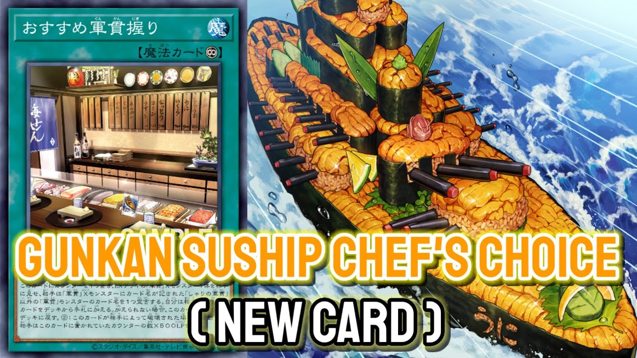 YGOPRO - Gunkan Suship Chef's Choice | Gunkan Suship Jan.2023 | Testing ...