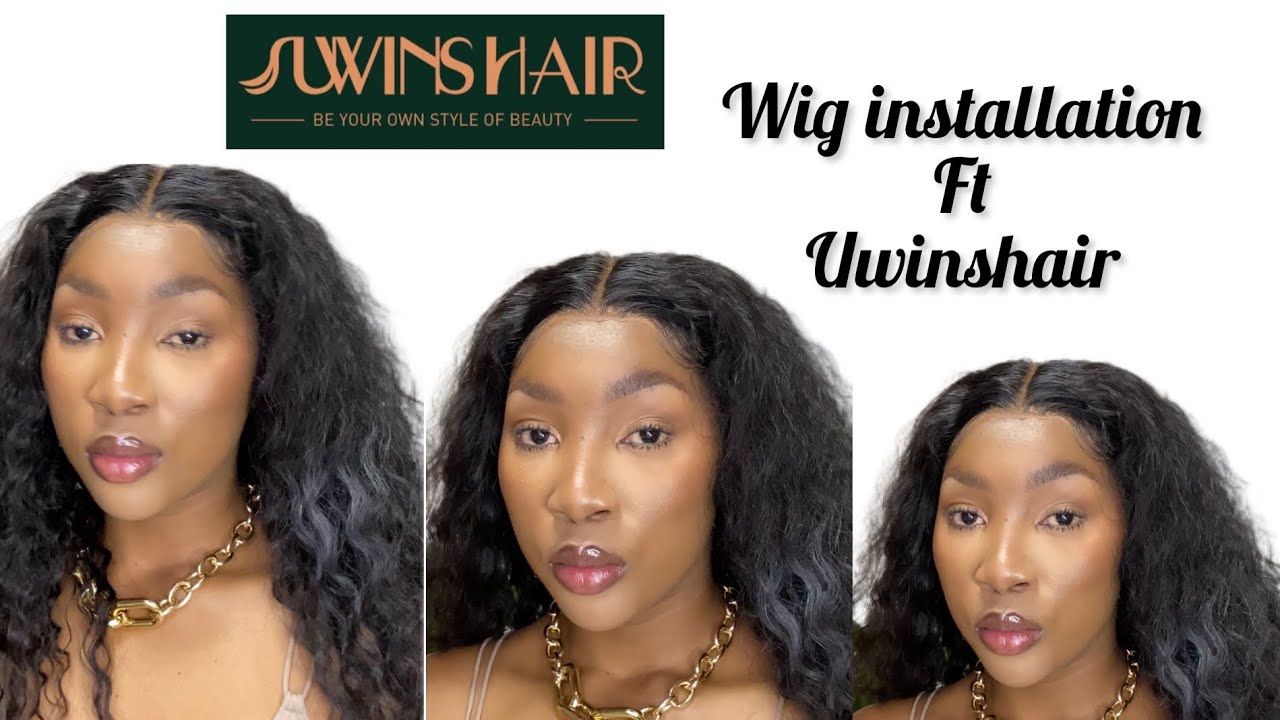 Wig installation||How I install 13x4 curly wig ft @luvmehair ...