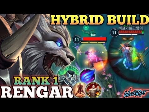 RENGAR SEMI TANK KILLER! BEST BUILD & RUNES - TOP 1 GLOBAL RENGAR BY ...