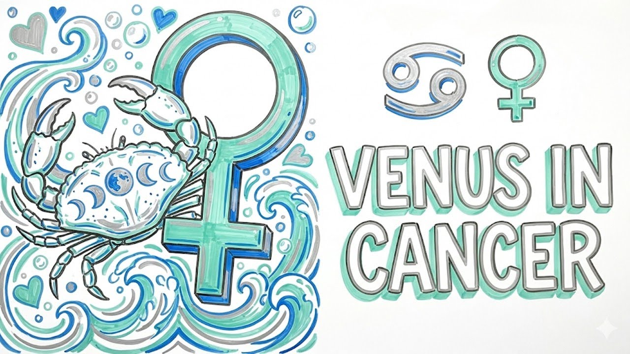 Understanding Venus in Cancer and Personality Traits - YouTube