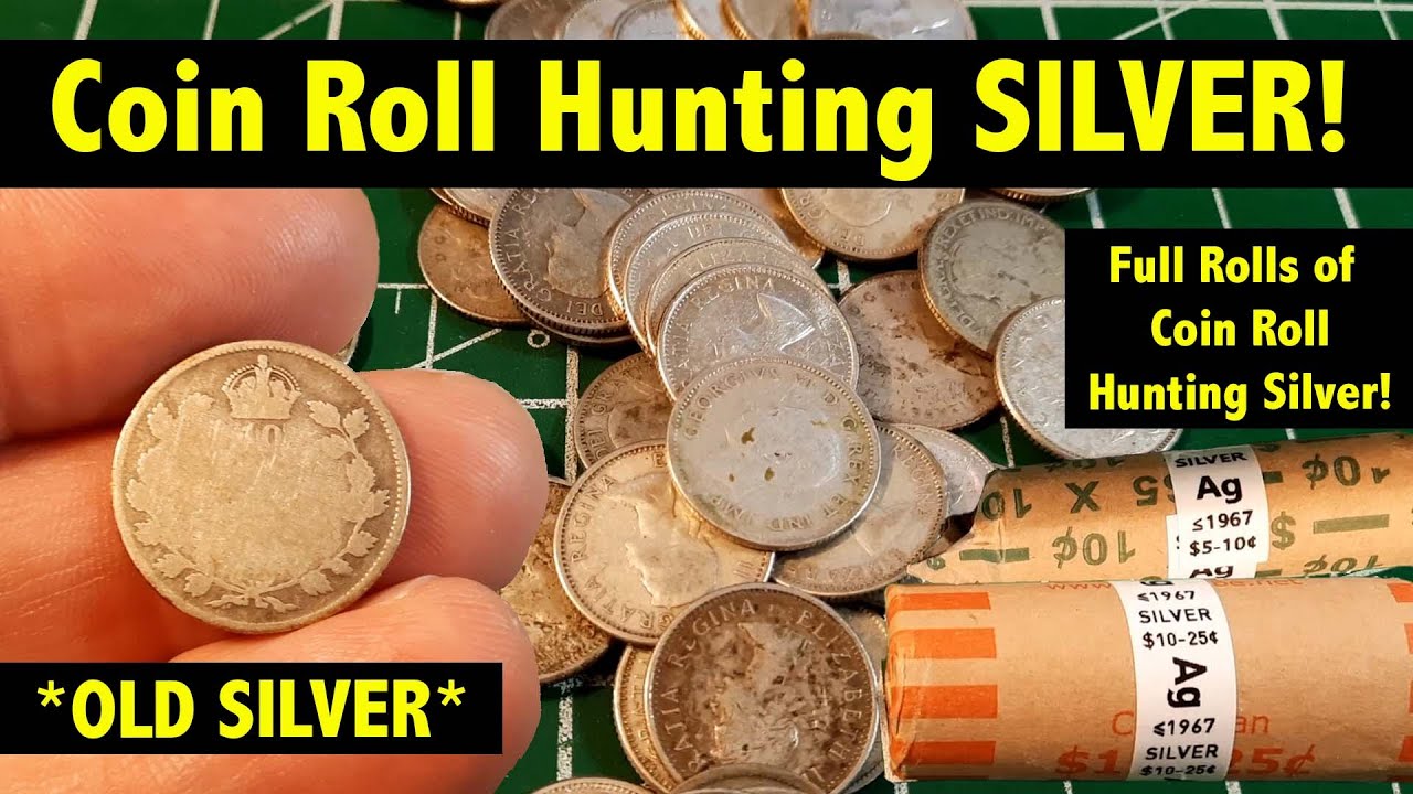 Full Rolls of Silver Coins + some VERY OLD World Silver (at MELT ...