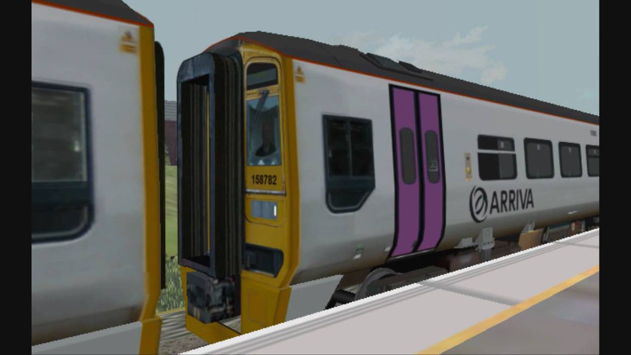 2 Class 158's are coupling up - YouTube