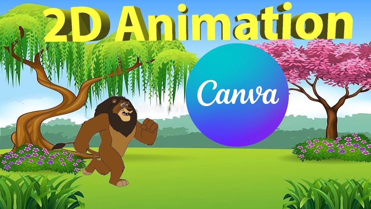 How To Creating Animation Scene with Canva || Easy Method -Hands made ...