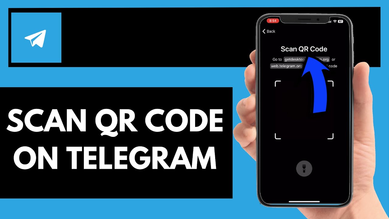 How To Scan Qr Code On Telegram - YouTube