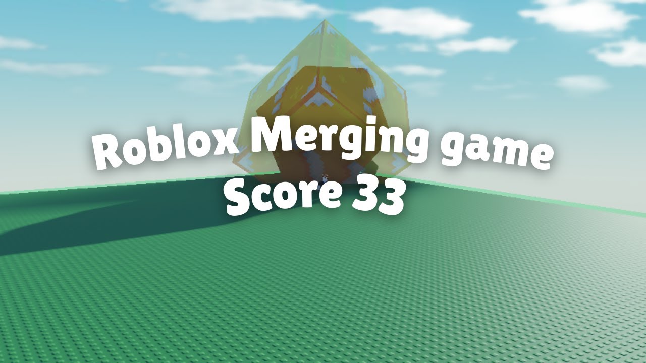 Roblox Merging Game: Score 33 icosahedron - YouTube