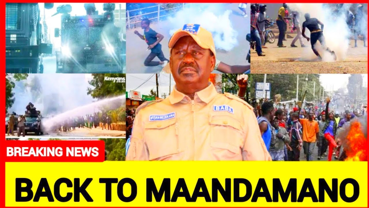 RAILA~GENZs COUNTRY IS YOURS MANDAMANO NI TUESDAY - YouTube