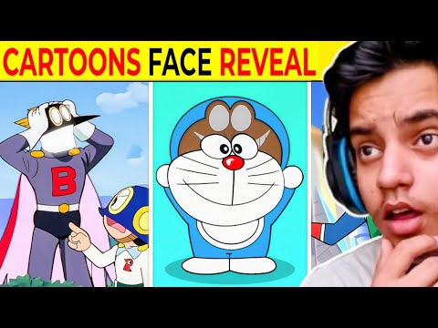 Face Reveal Of Popular cartoon Characters 😯 - YouTube