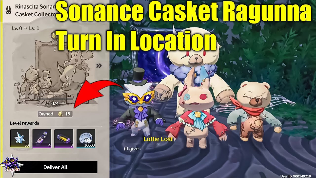 Sonance Casket Ragunna Turn In Location | Wuthering Waves 2.0 - YouTube