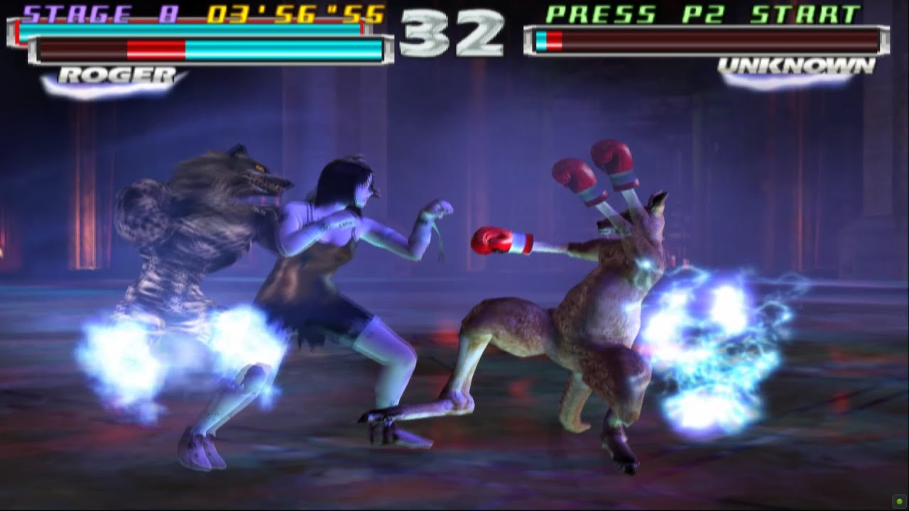 Tekken Tag || Roger Gameplay || Ending - YouTube