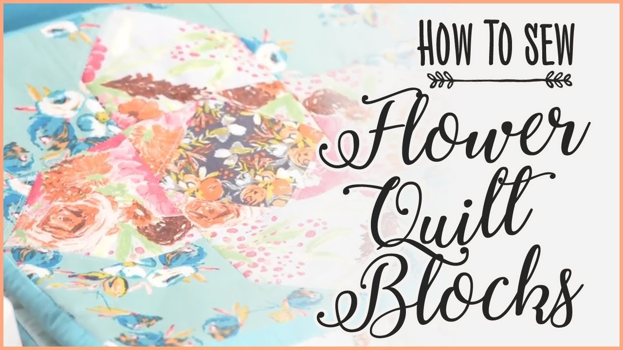 Easy Flower Quilt Block - Home Alqu