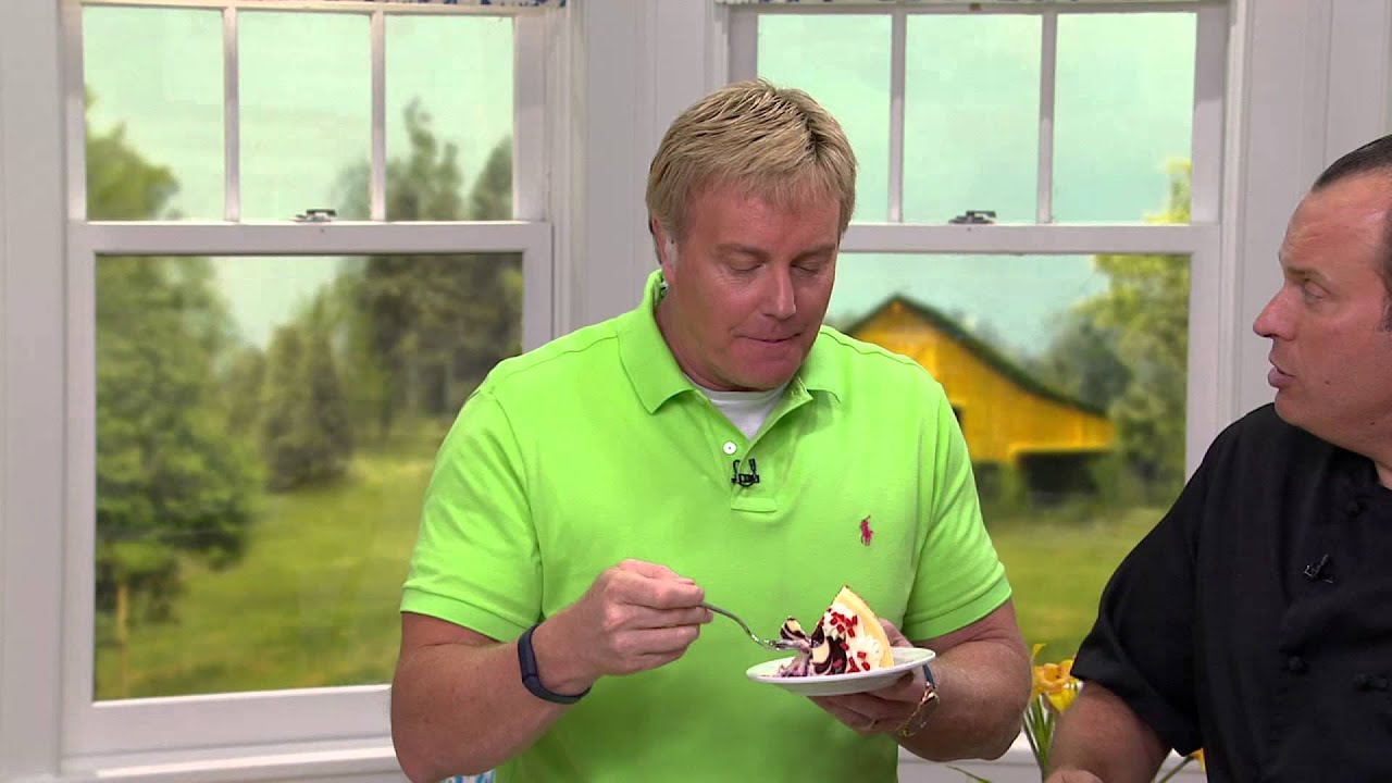 Junior's 8" White Chocolate Blueberry Swirl with Graham with Rick ...