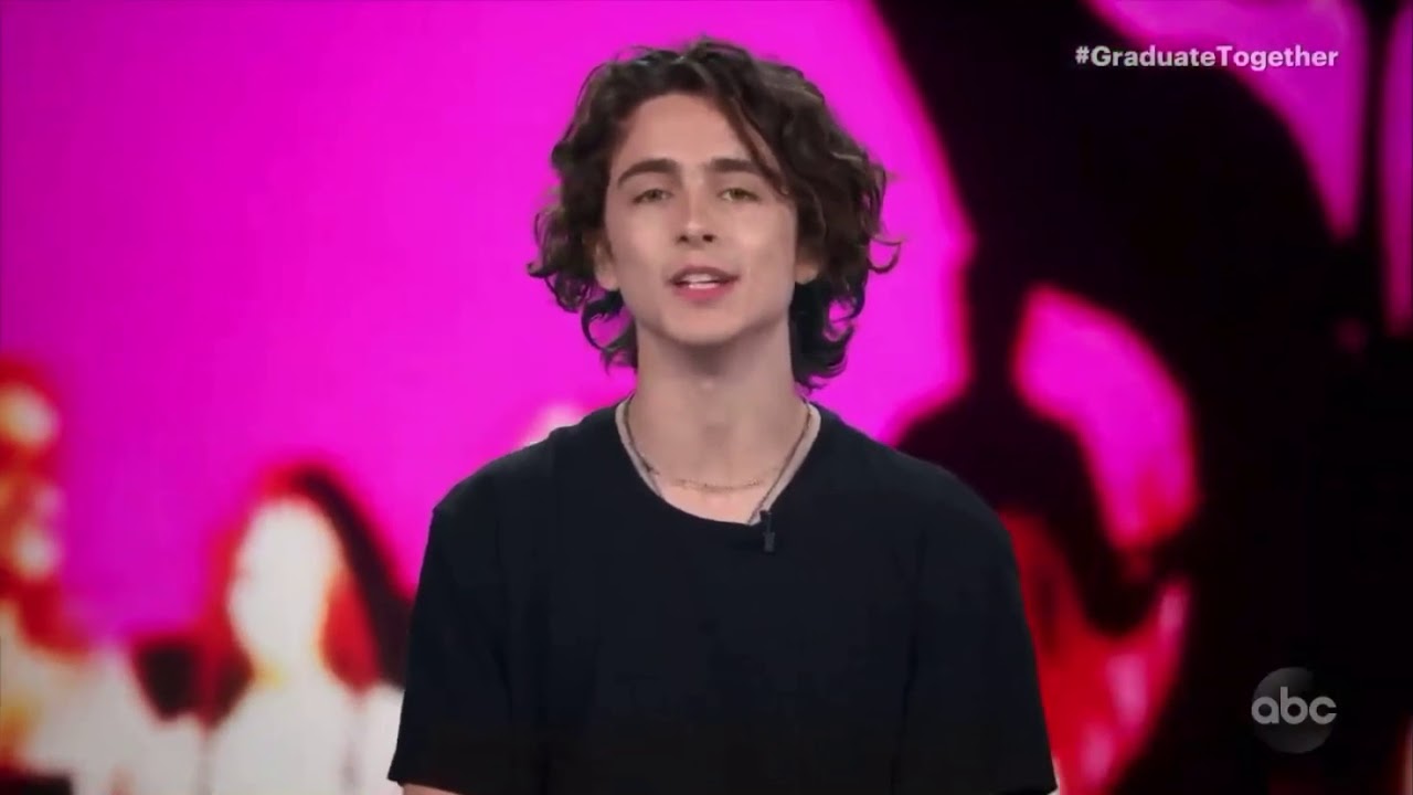 Timothée Chalamet graduate together statistics - YouTube