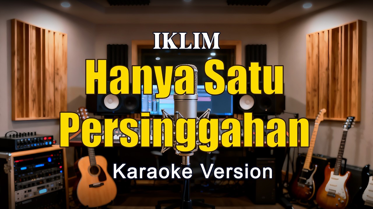 Hanya Satu Persinggahan - Iklim Karaoke Malaysia By Rubina Musik - YouTube