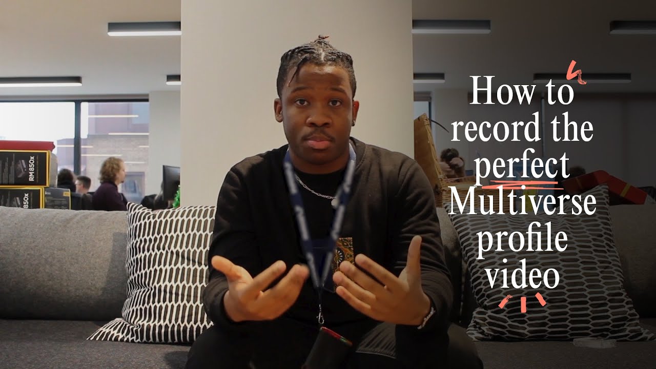 How to record the perfect Multiverse profile video - YouTube