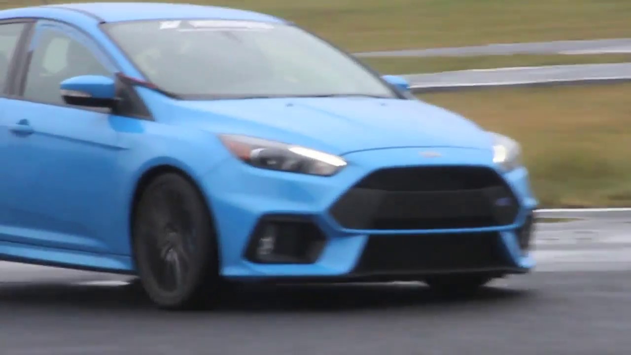 Mishimoto Quick Clip: Ford Focus RS Track Day - Englishtown, NJ - YouTube