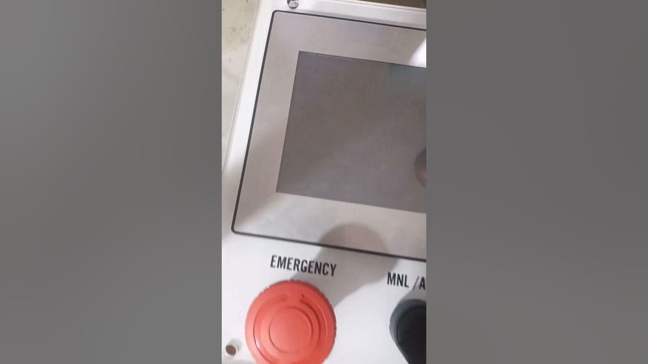 HMI panel wiring emargency push button selector switch 8 - YouTube