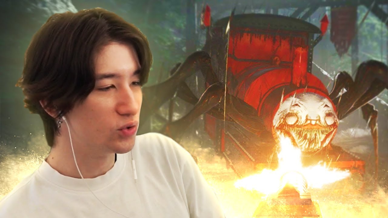 choo choo charles is actually freaky - YouTube