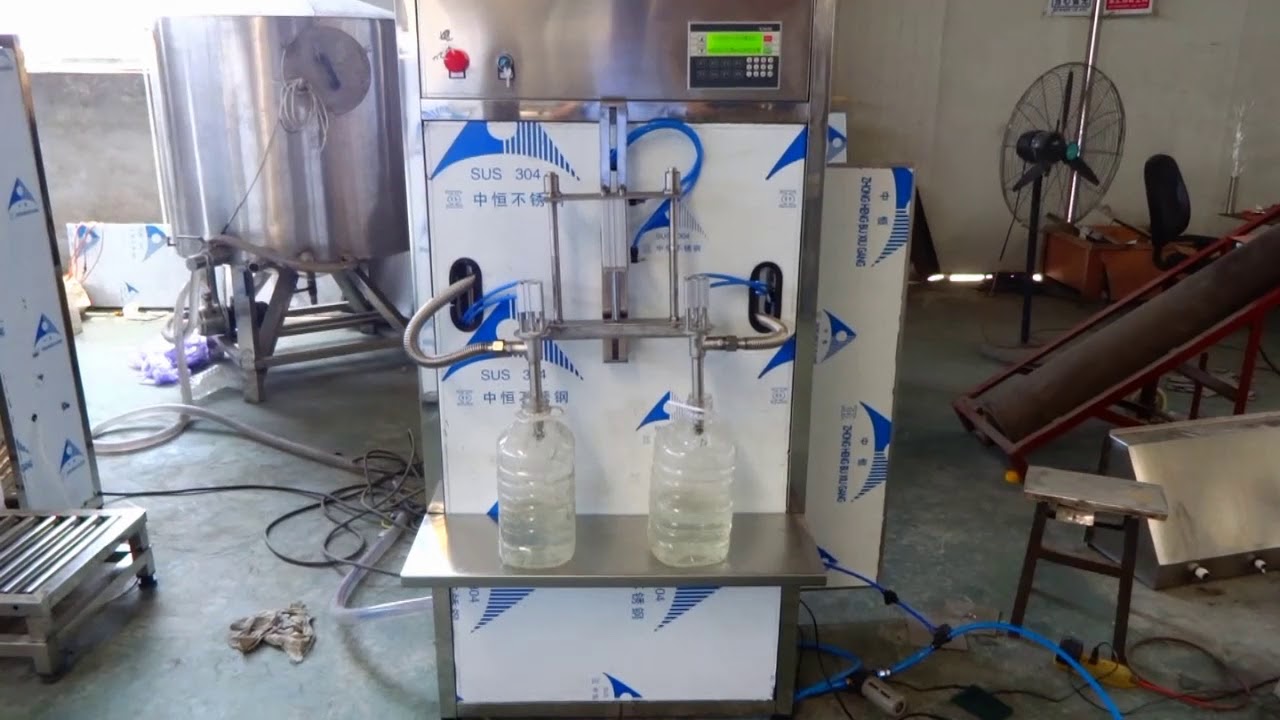 New 1 -5L liquid AdBlue def bottle filling machine for mineral water ...
