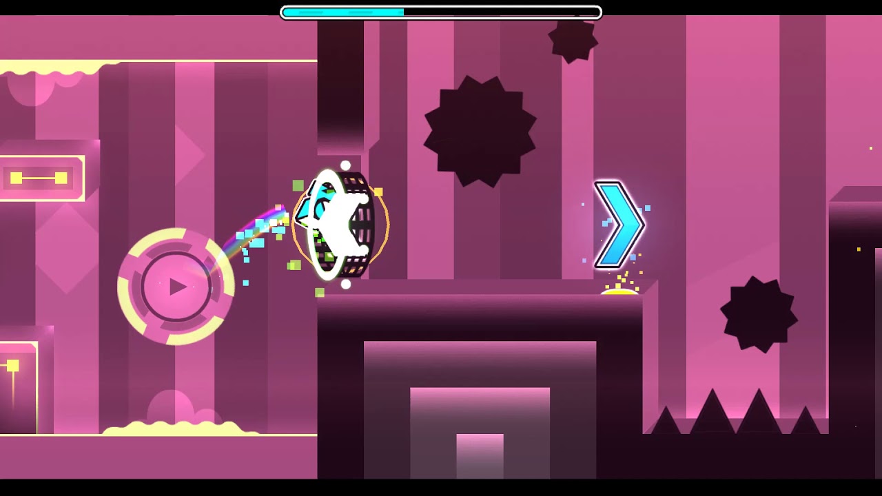 My Daily Level Particle 100% ||GEOMETRY DASH|| - YouTube