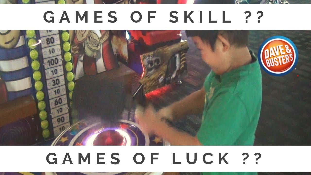 Are arcade games of skill or games of luck??? - YouTube