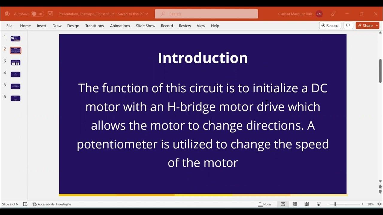 Arduino Zoetrope Tinkercad - YouTube