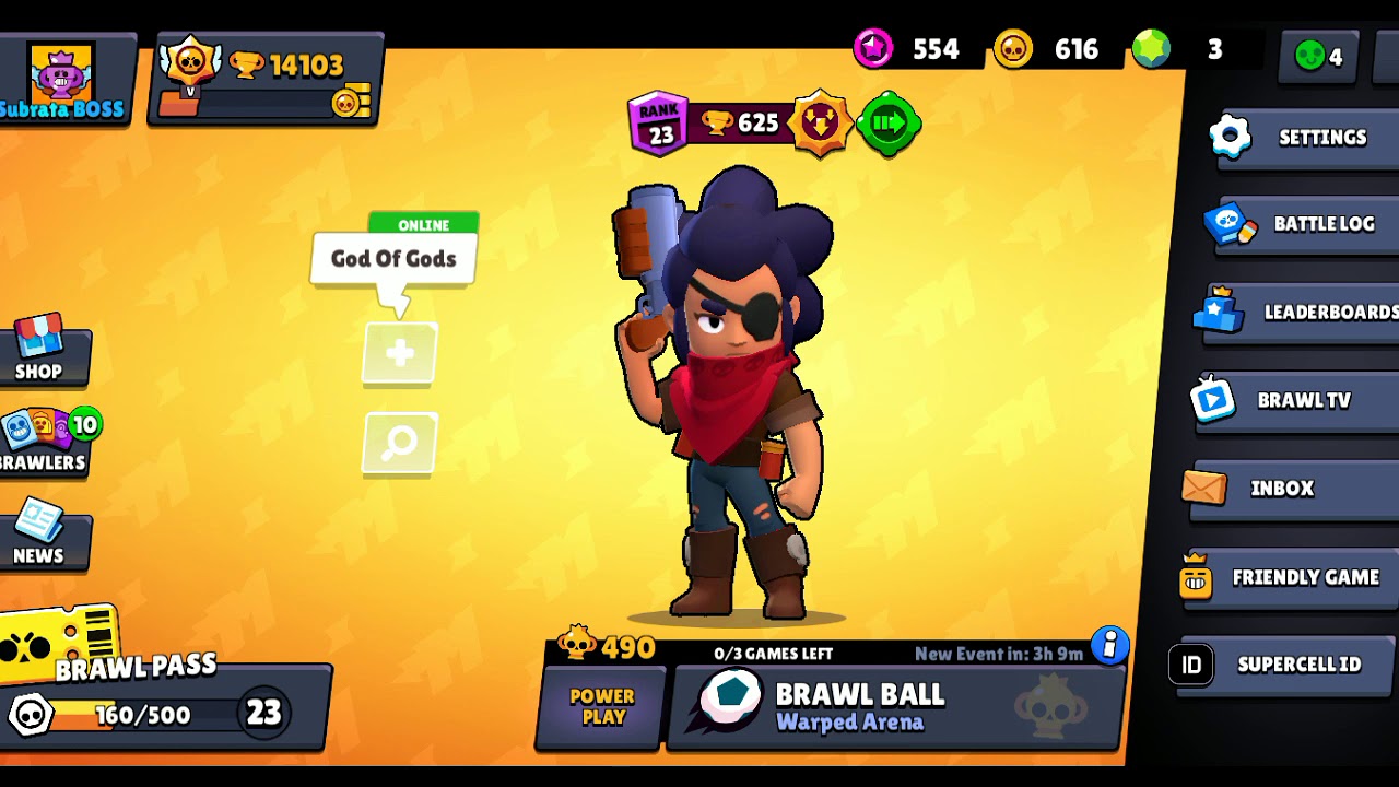 Op gameplay Football match Brawl stars New update 2020 - YouTube