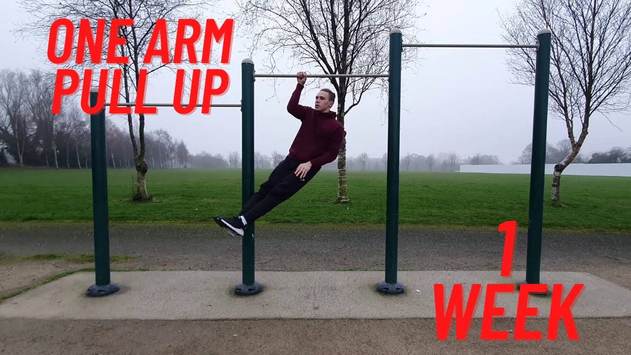 Learning The One Arm Pull Up IN 1 WEEK - YouTube