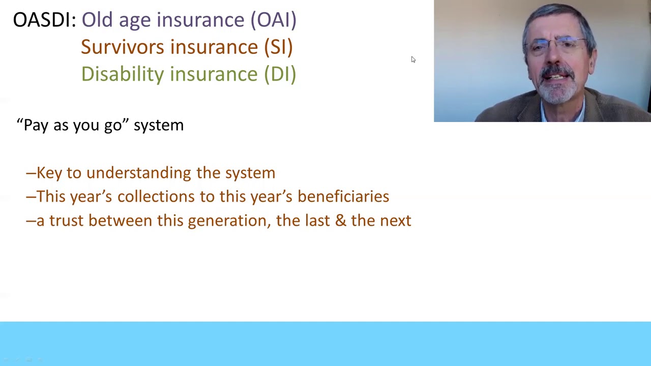 Old Age, Survivors, & Disability Insurance (OASDI) Part I - Social ...