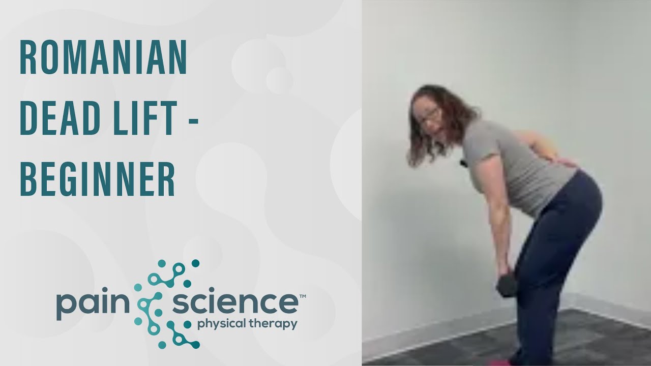 Romanian Dead Lift-Beginner - YouTube