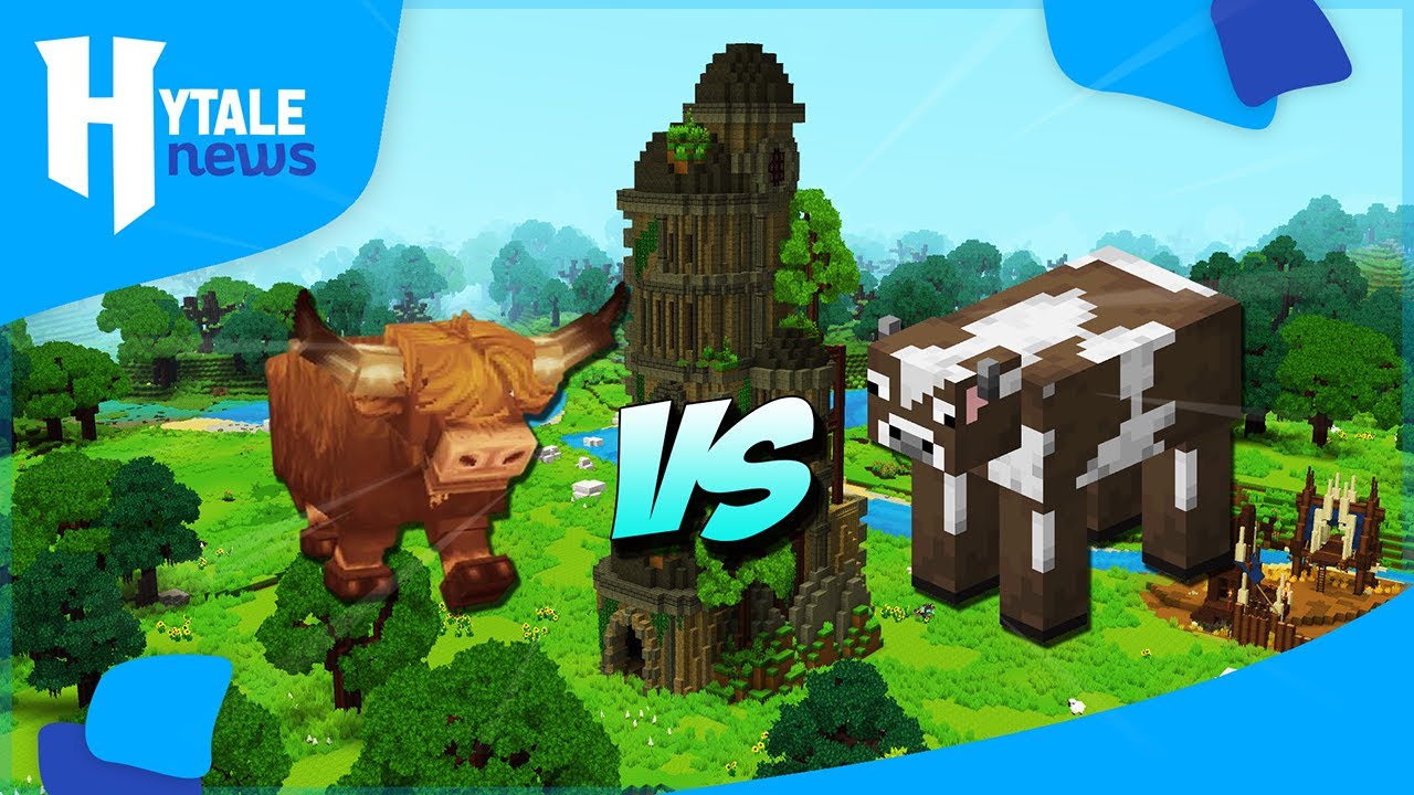 5 HUGE Differences Between Hytale and Minecraft Mobs! - YouTube
