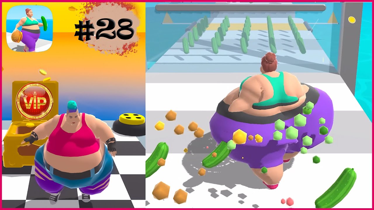 Fat 2 Fit - All Levels Gameplay Walkthrough iOS,Android #28 - YouTube