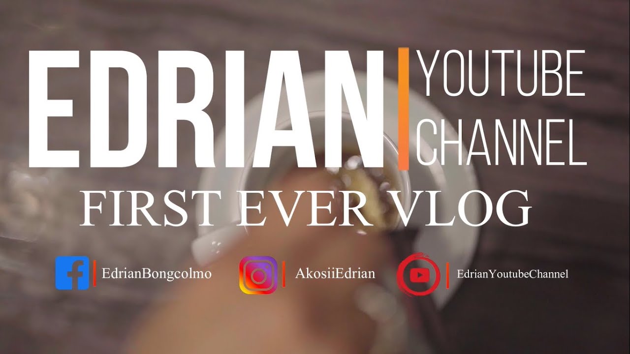 Vlog Channel Trailer - EDRIAN VLOGS - YouTube