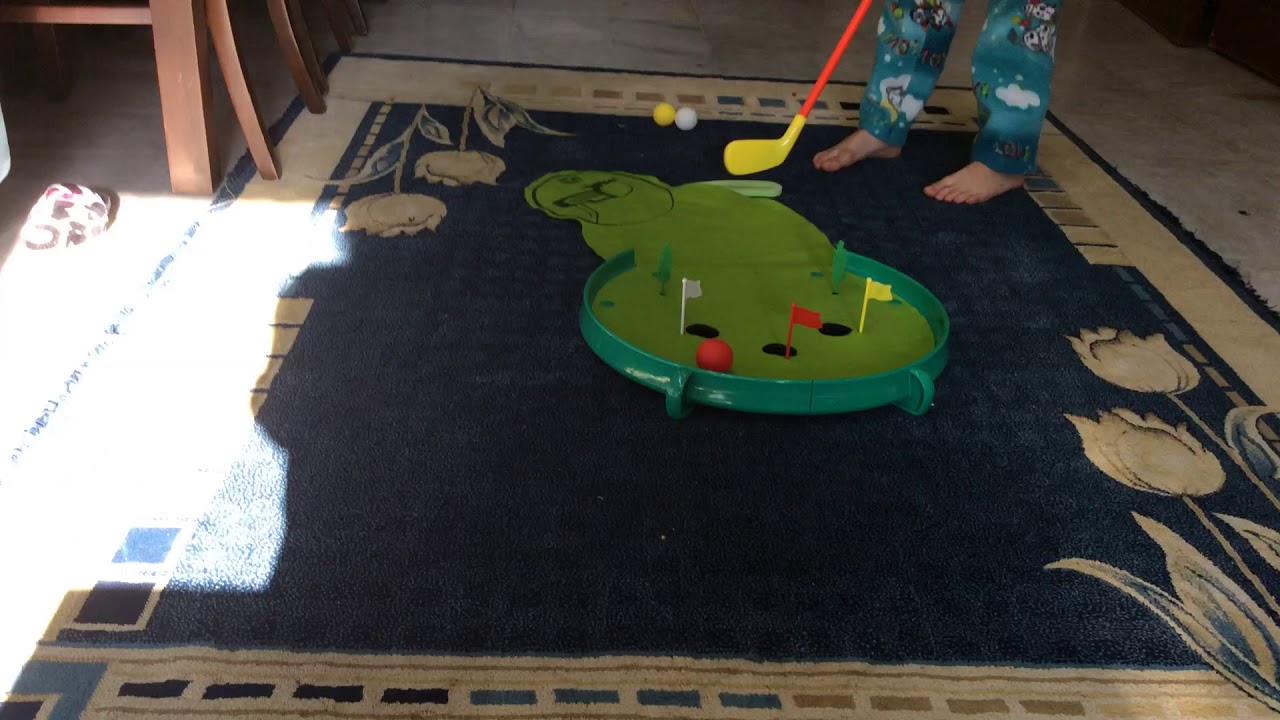LUCKIEST AND SKILLED MINI GOLF PLAYER (part2) - YouTube
