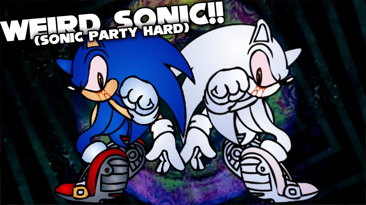 FNF | FLASH SONIC GAME!! - SONIC PARTY HARD (Weird sonic DDR clone ...