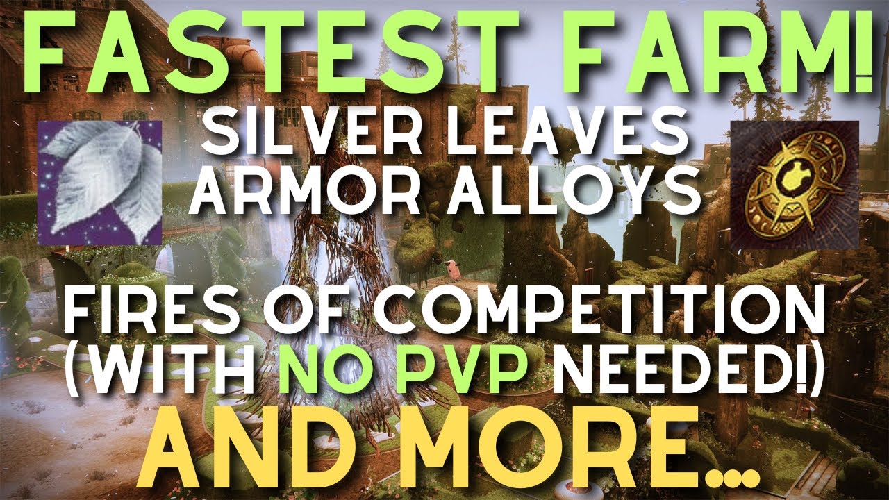 FASTEST & EASIEST Silver Leaf Farm (& Complete Armor Alloy/Solstice ...