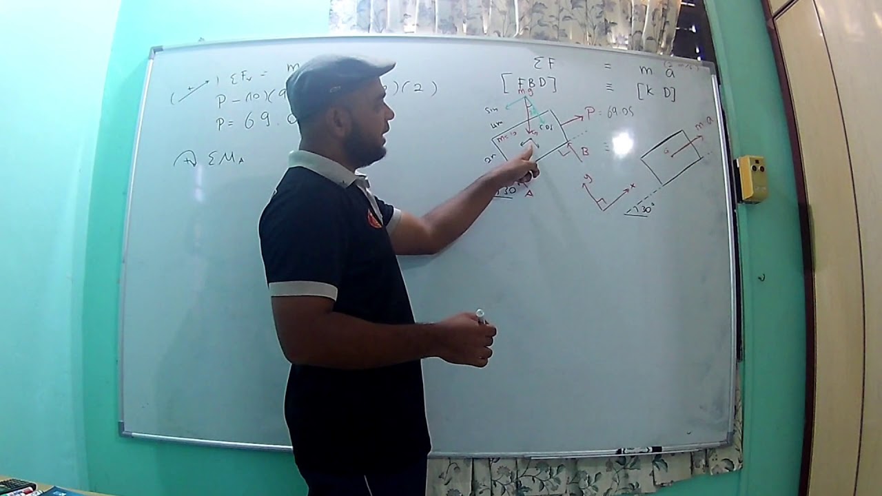 DYNAMICS Chapter 10 Force Acceleration Part 02 - YouTube