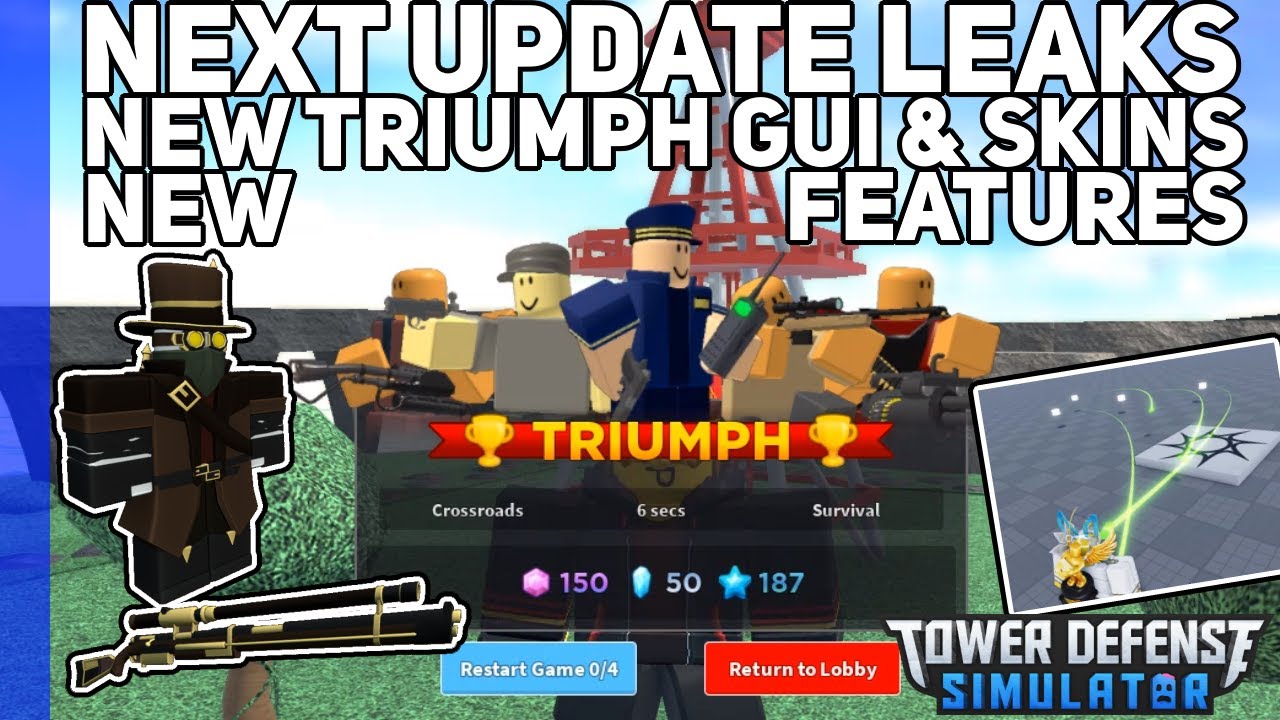New Triumph GUIs, New Skins & New Features | Next Update Leaks - Tower ...