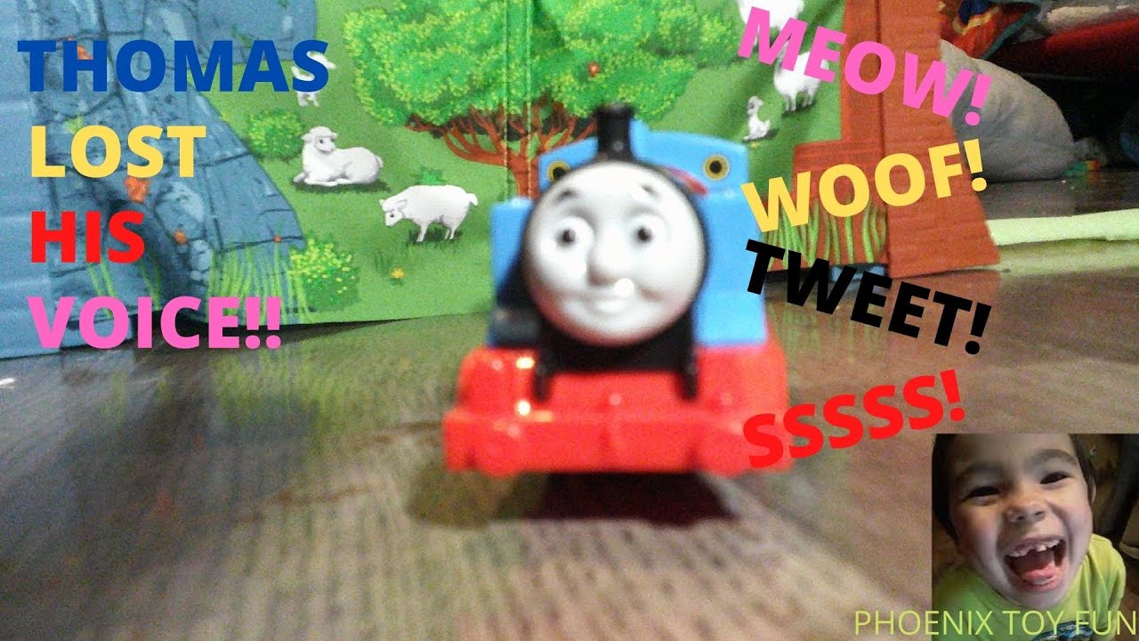 HELP! THOMAS LOST HIS VOICE! - YouTube