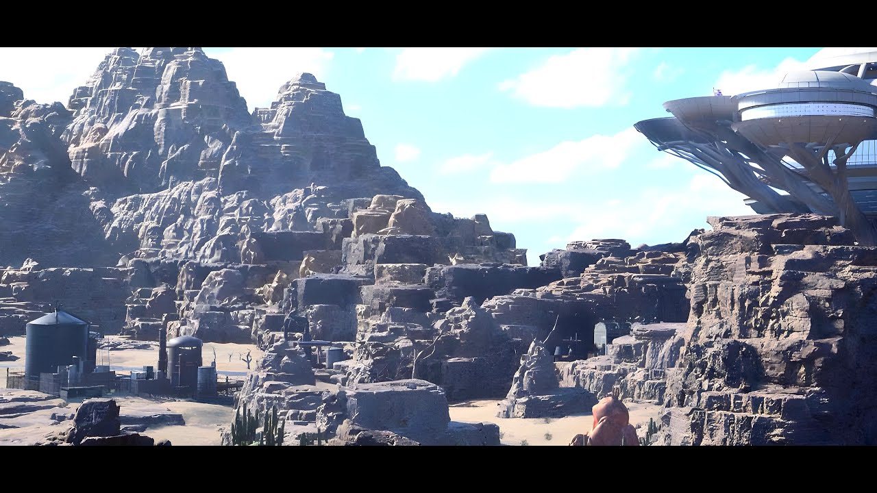 Final Fantasy VII Rebirth: Corel Desert - Battle Edit (South Corel ...