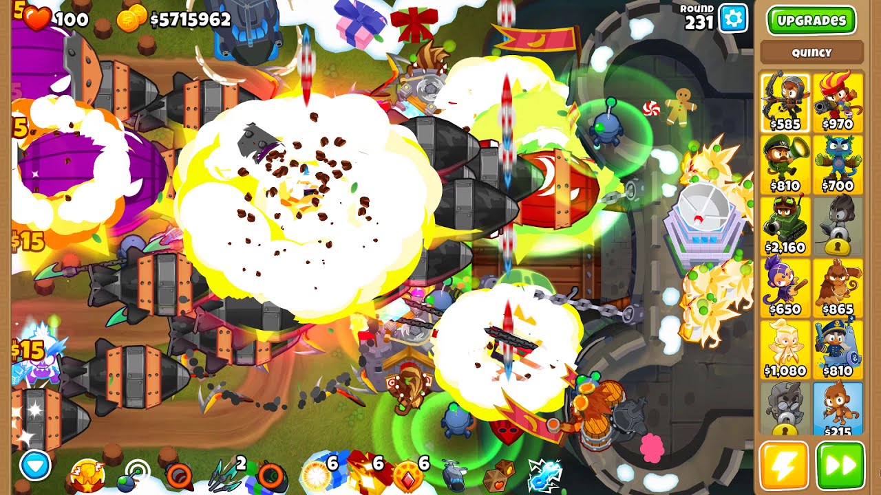 BTD6 Fastest Rounds Ever (Rounds 231-240 in under 100 sec) - YouTube