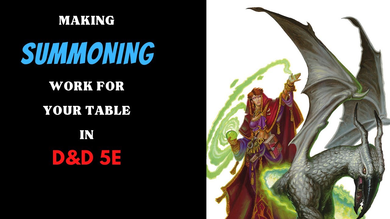 Making Better Summoners in D&D 5e - YouTube