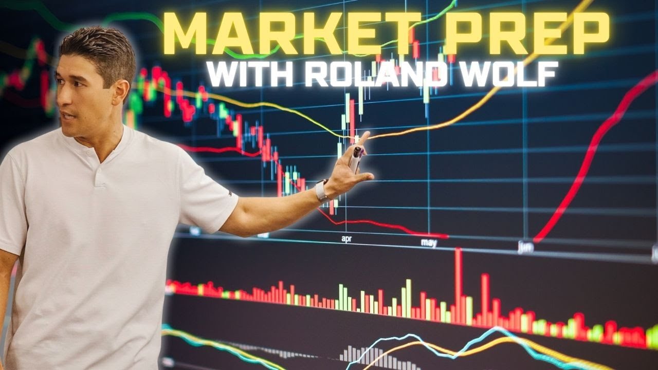 Live Trading - Premarket Preparation with Roland Wolf - YouTube