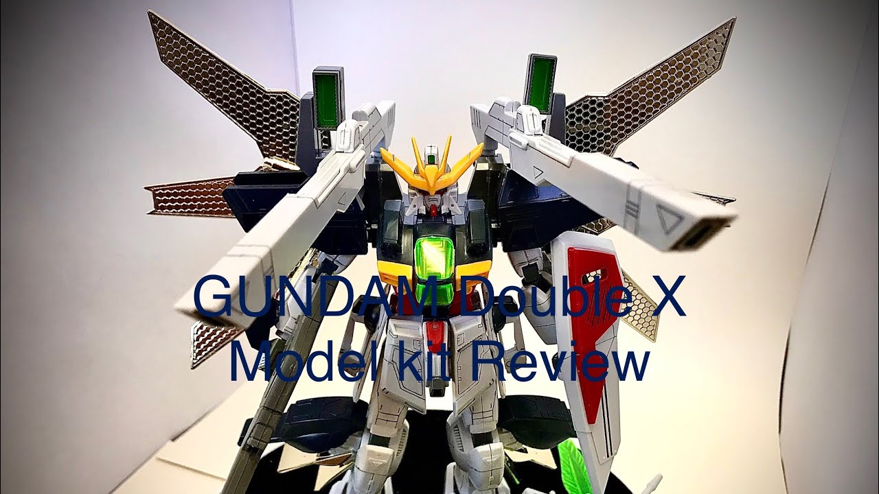Gundam Double X HG model kit review 1996 - YouTube