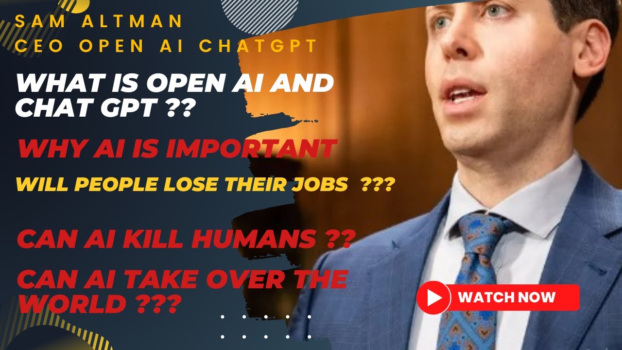 Open AI and Chat GPT with Sam Altman - YouTube