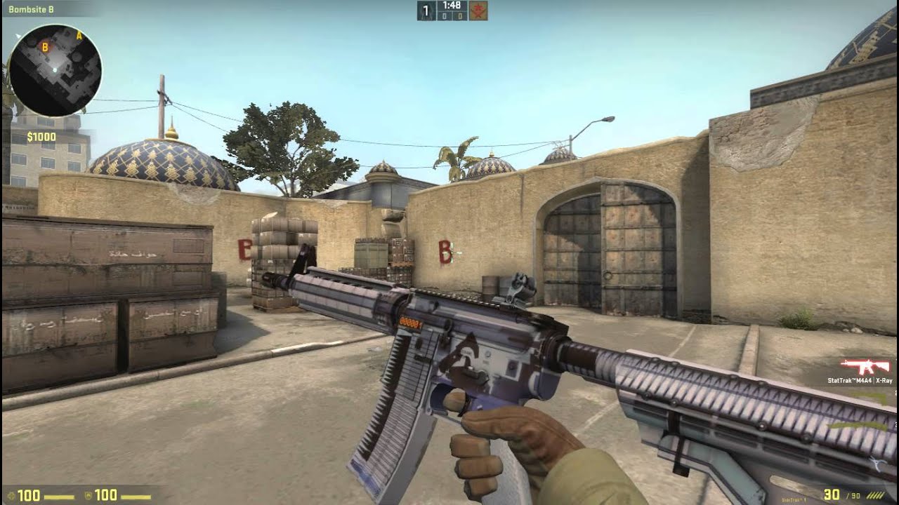 CS:GO M4A4 X Ray - YouTube