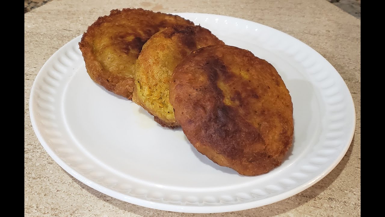 Como hacer Tostones rellenos con carne, super rápidos - YouTube