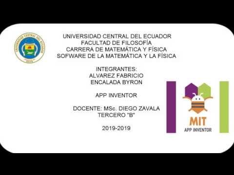 App Inventor-Ley de Ohm - YouTube