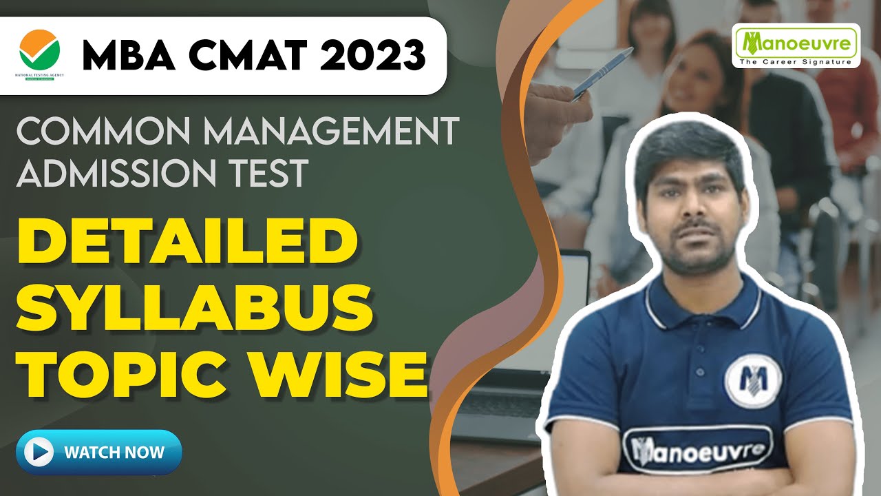 MBA CMAT 2023 Detailed Syllabus Topic Wise Must Watch YouTube mba-cmat-2023-detailed-syllabus-topic-wise-must-watch-youtube